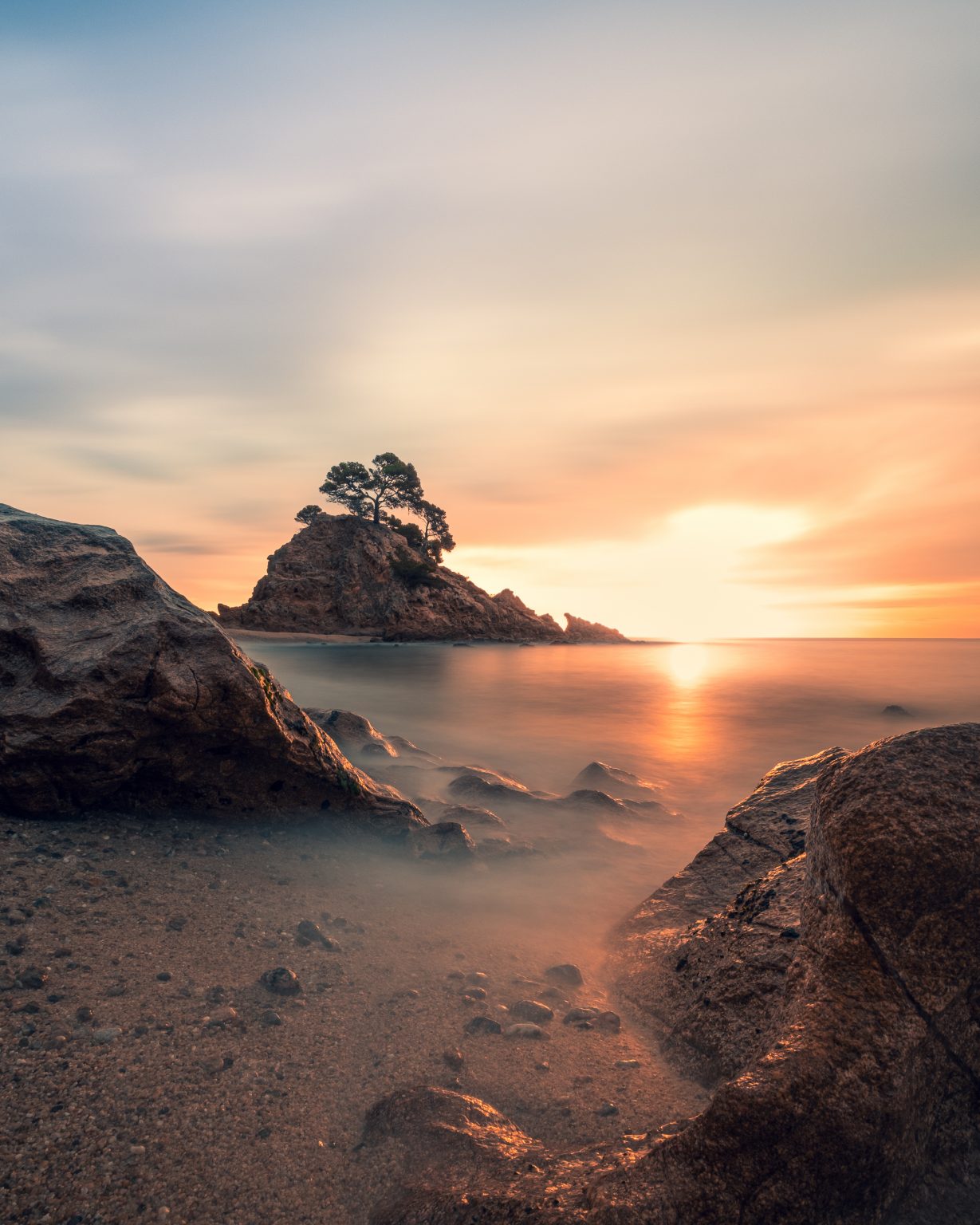 Cala de Cap Roig: beach sunrise photography - Costa Brava - AniolVisuals