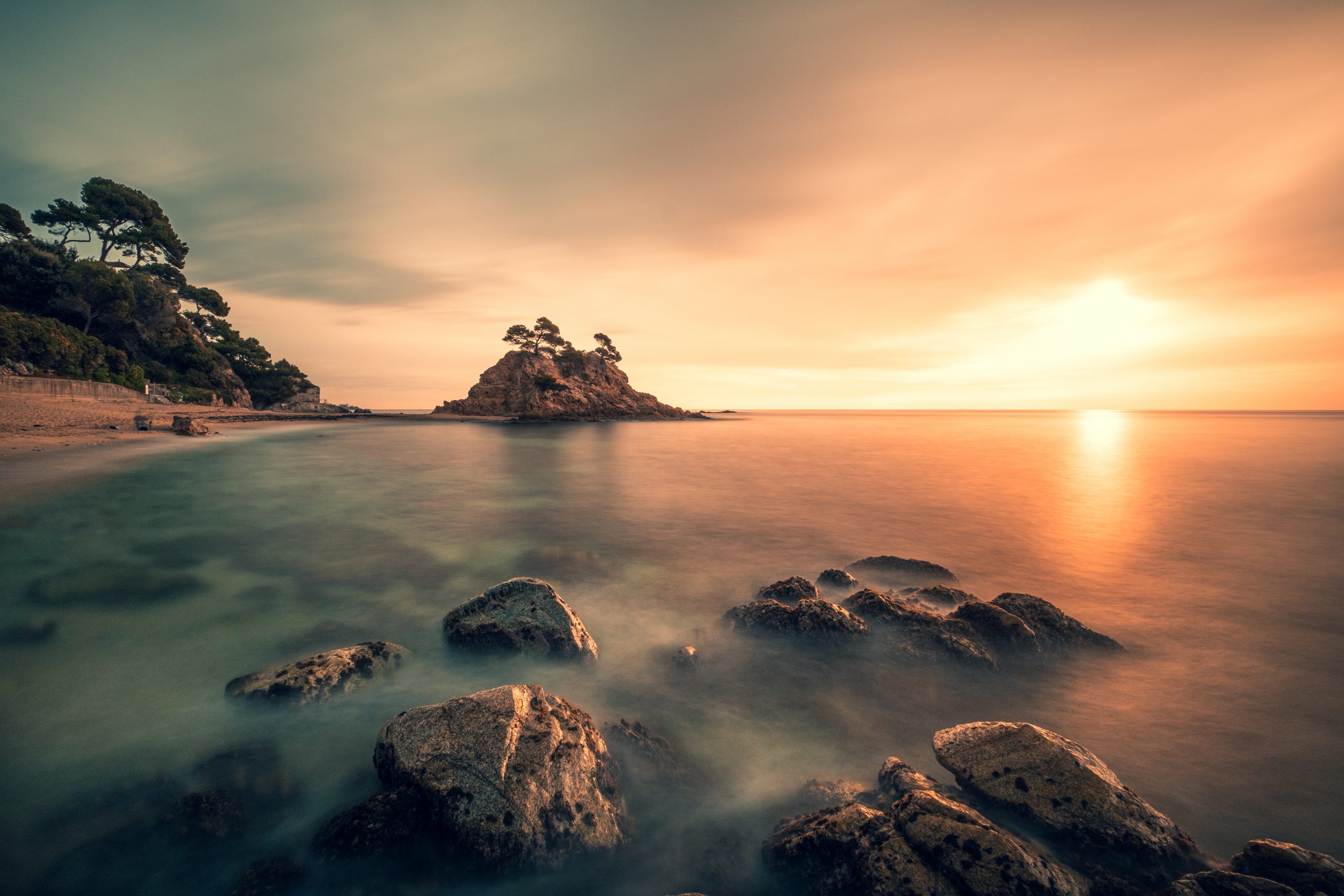 Cala de Cap Roig: beach sunrise photography - Costa Brava - AniolVisuals