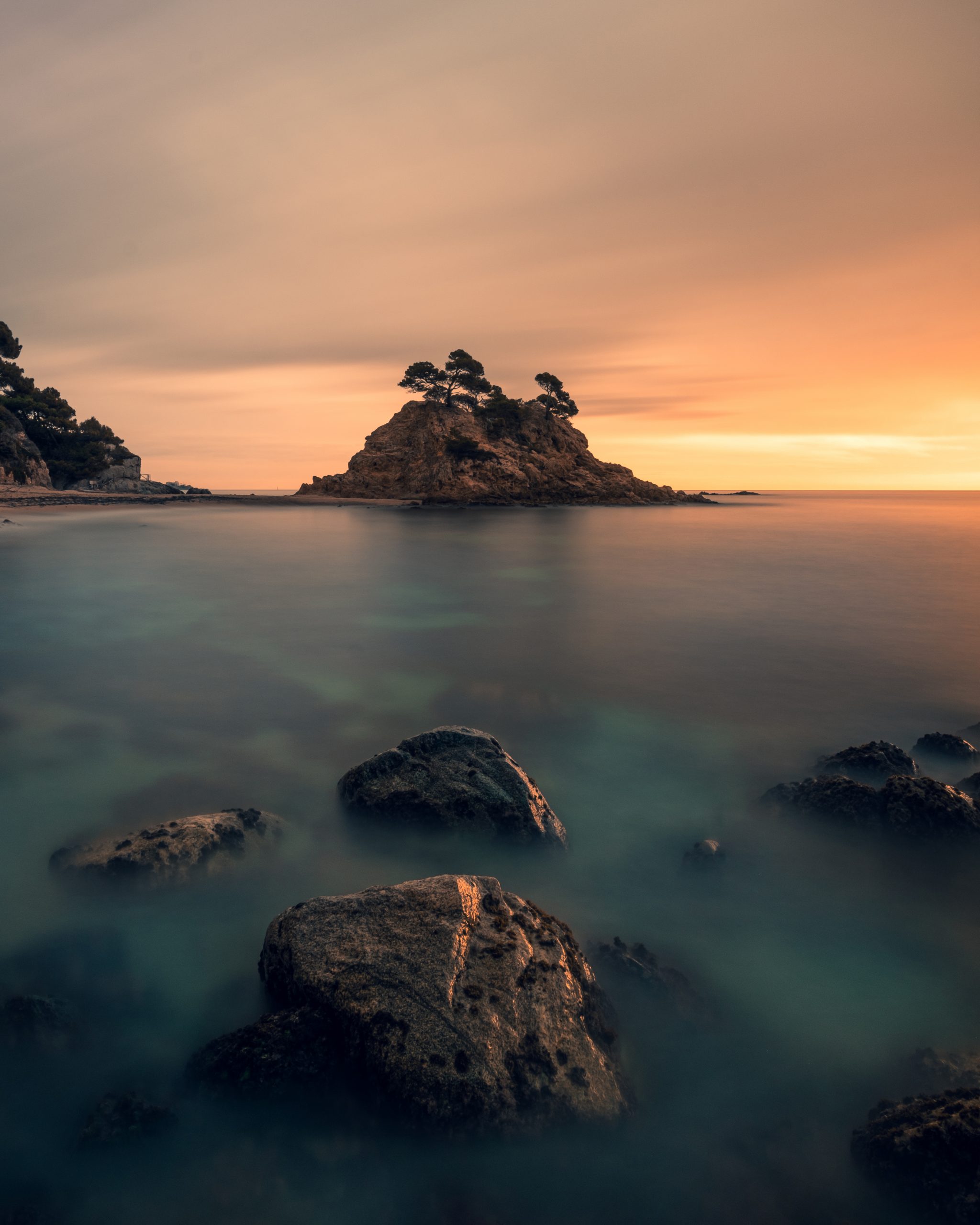 Cala de Cap Roig: beach sunrise photography - Costa Brava - AniolVisuals
